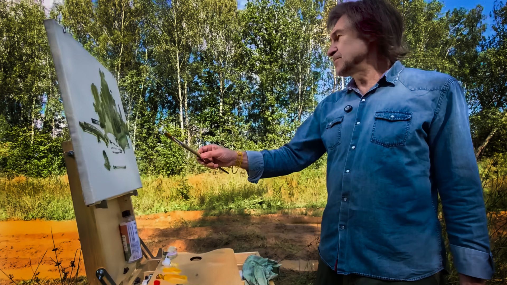 ПЕЙЗАЖ С НАТУРЫ. Пленэрная Живопись.