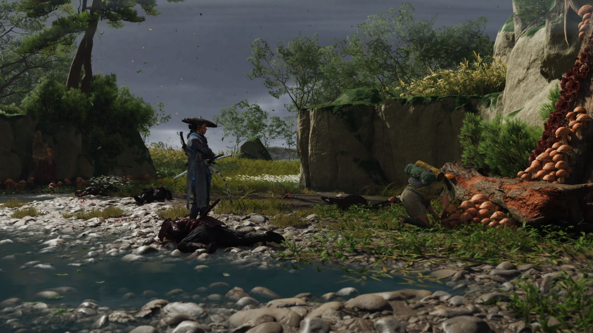 Ghost of Yotei NG+ (PS5 Pro) - серия 44 - Жизнь за Мацутакэ! (Смертельный+)