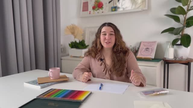 Бесплатный мастер-класс по каллиграфии. Открытка цветными карандашами. Особенности копперплейта