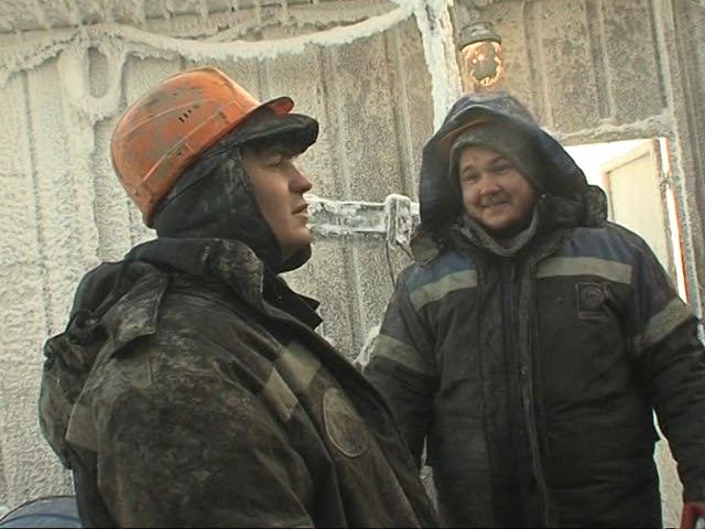 2012 01 Мегион  Геологи бригада Вавилова