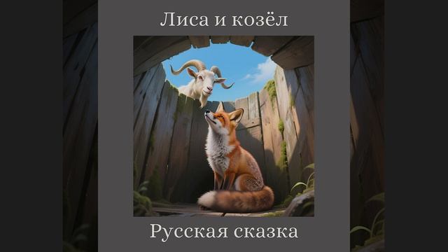 "Лиса и козел" русская сказка