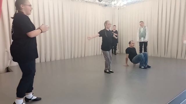 "Закулисье": репетиция студии танца "Без границ" (МЭЦ. с.Верх-Тула, НСО, январь 2026 г.)