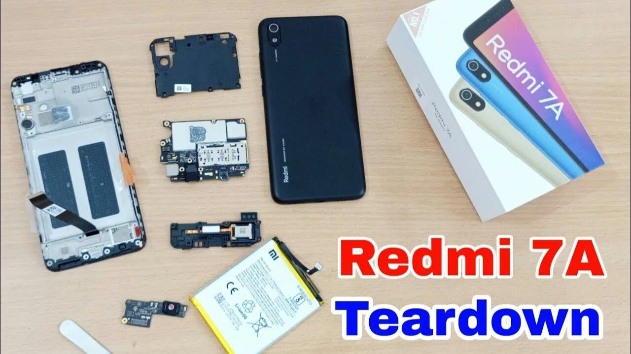Разборка и ремонт  Xiaomi Redmi 7A