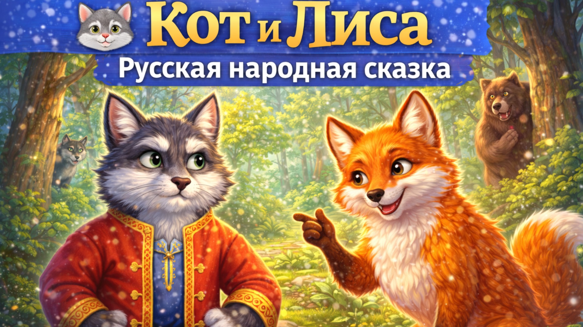 Кот и Лиса | Русская народная сказка