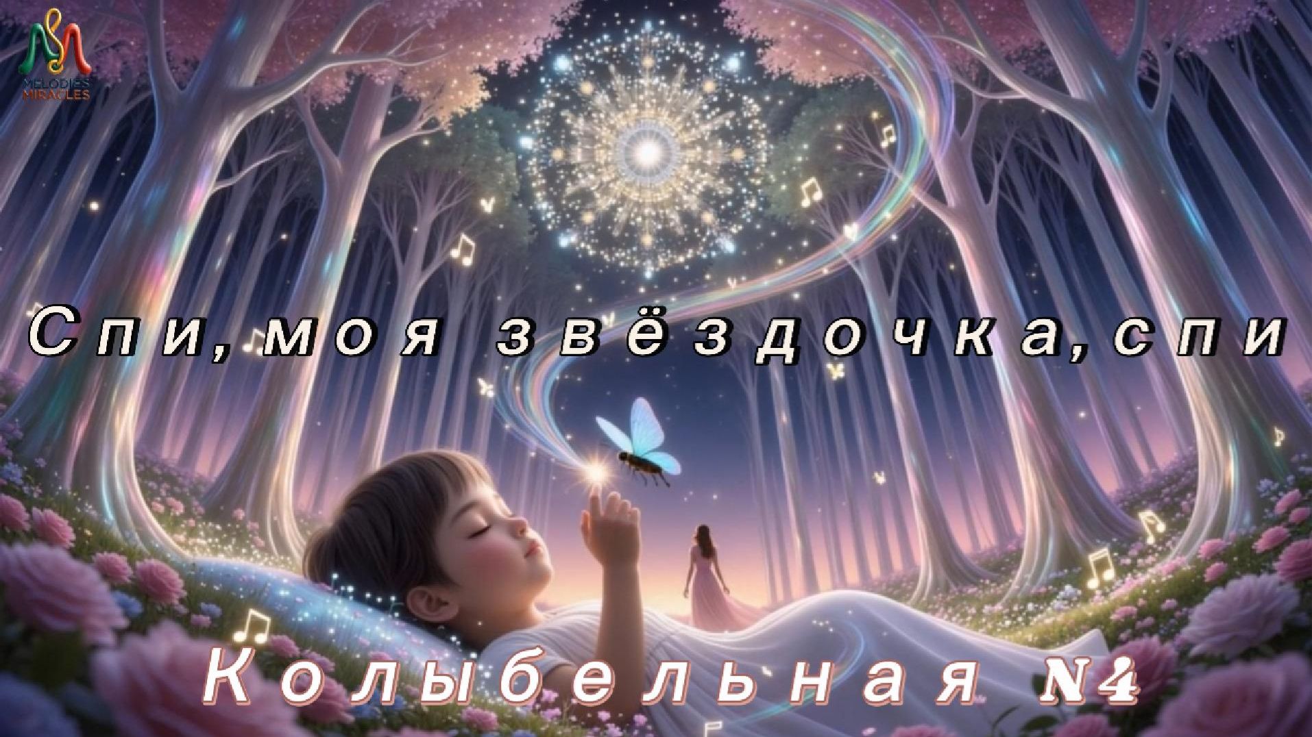 Спи, моя звёздочка, спи | Нежная колыбельная