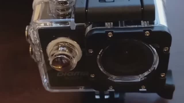 Экшн - камера обзор, DIGMA 240 , как снять чехол , распаковка.
