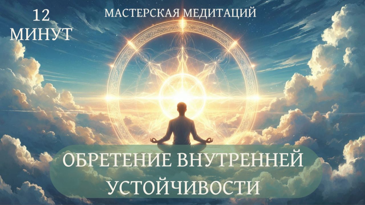 Медитация на обретение внутренней устойчивости. Колесо Фортуны. 12 минут.