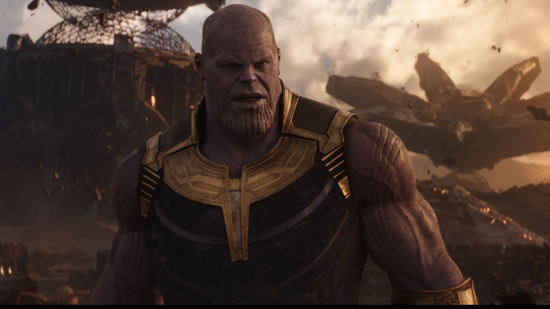 Мстители против Таноса на Титане