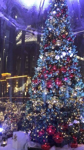 Новогоднее чудо в Москве.