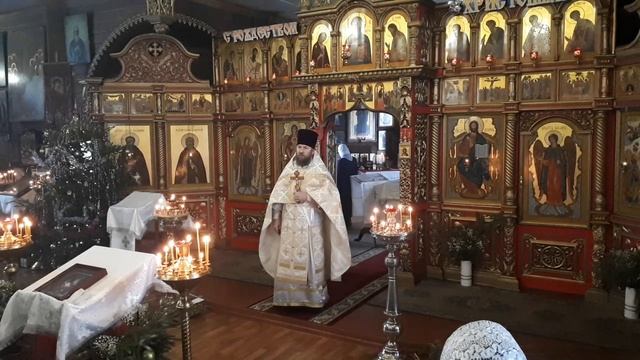 6 января 2026г Рождественский сочельник, проповедь протоиерея Анатолия