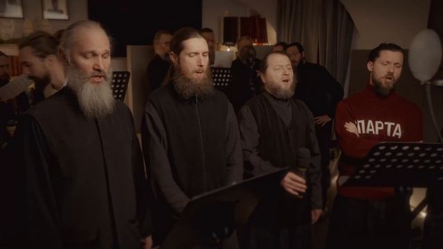 Рождественское песнопение братии Валаамского монастыря