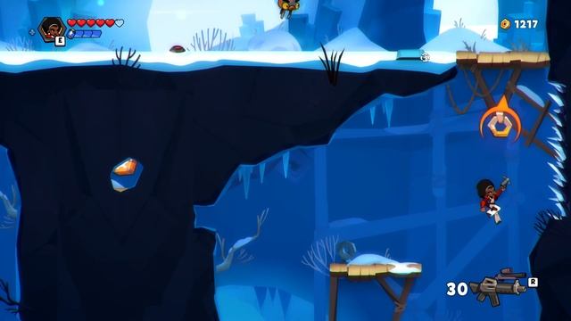 blast brigade vs. dr. cread прохождение # 8 и снова ледяные пещеры