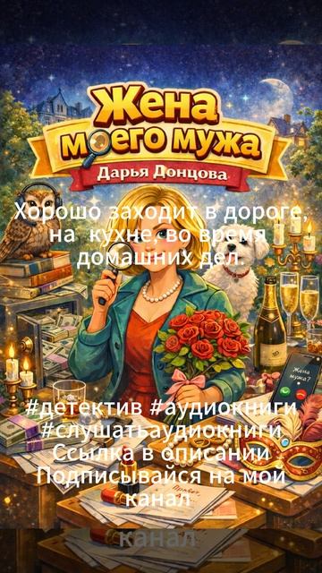 Дарья Донцова  Жена моего мужа    #аудиокниги #детектив #слушатьаудиокниги