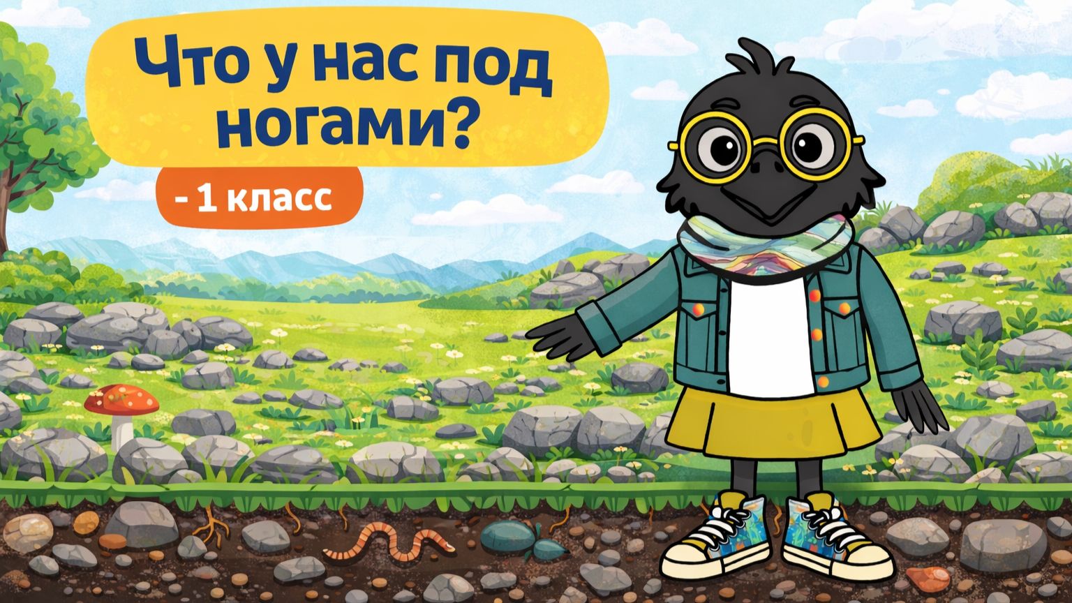 ОКРУЖАЮЩИЙ МИР- 7 УРОК (1 КЛАСС)" ЧТО У НАС ПО НОГАМИ?"