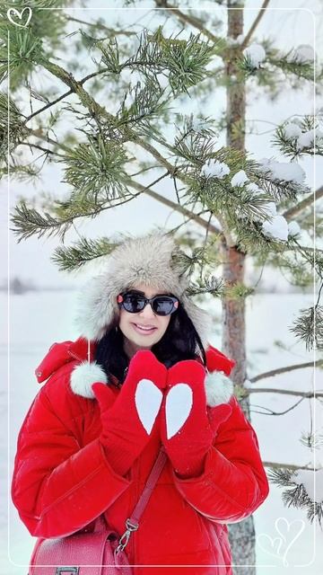 В зимнем лесу