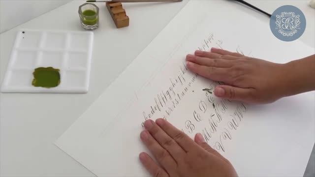 Каллиграфический алфавит. Простые творческие проекты