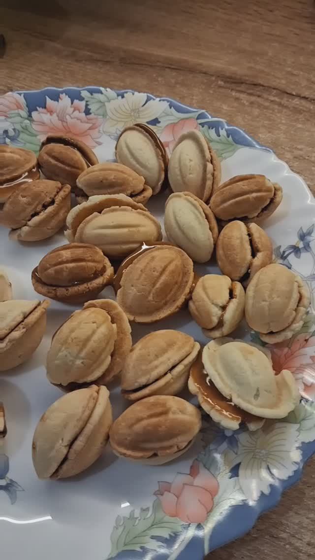 Как приготовить орешки со сгущенкой, вкусно!