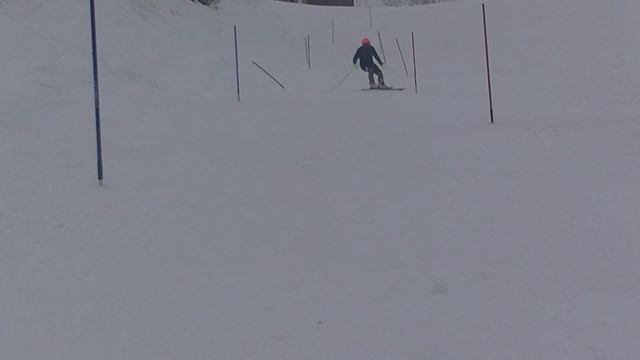 Кант 07.01.2026 - Слалом - вешки - 3склон