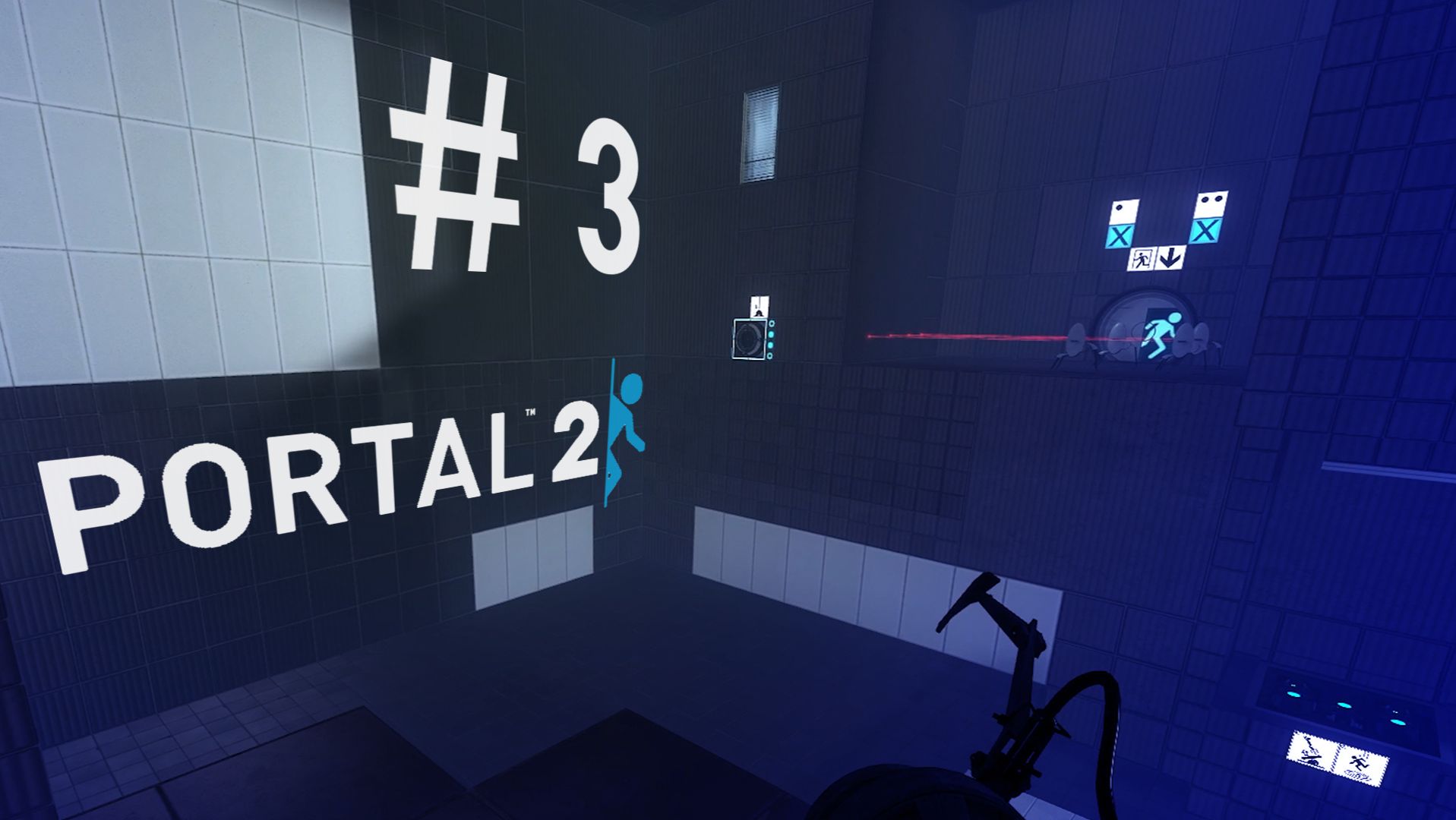 Проникаем в производственный цех / Portal 2 / серия 3 — прохождение 101%