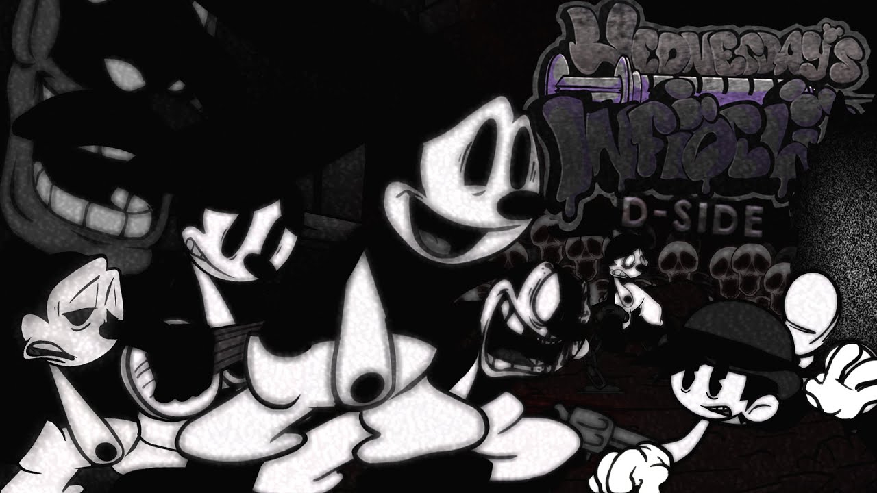 ФНФ: ПРОТИВ Освальд | В среду СТОРОНА Д [ПОЛНАЯ НЕДЕЛЯ] (Все Концовки) | ФАНМЕЙД От Ричиликс