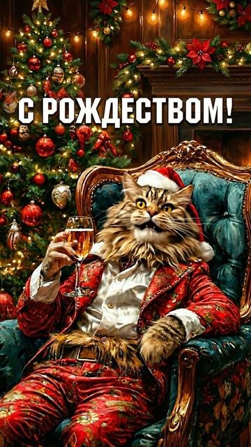 ДРУЗЬЯ, с Рождеством вас!