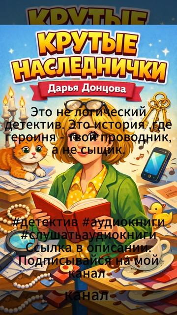 Дарья Донцова   Крутые наследнички   #детектив #аудиокниги #слушатьаудиокниги