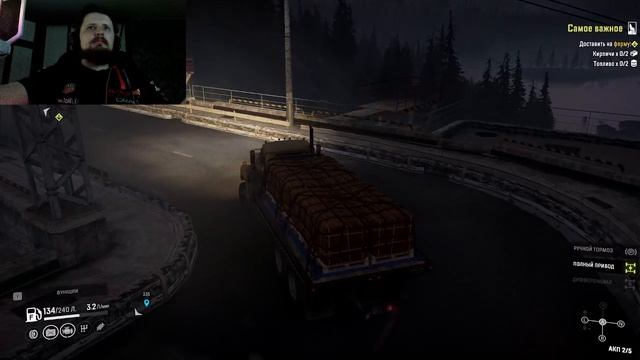 SnowRunner - первые шаги. Три задания.  Стрим  Stream