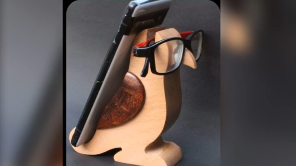 Поделки из деревянных обрезков.