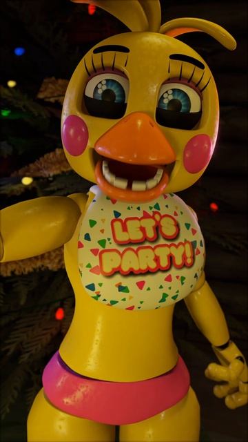 [FNAF SFM] Зеркальное измерение - Той Чика ждет Спрингтрапа в Зимнем доме (Влог 1) #fnaf #влог #чика