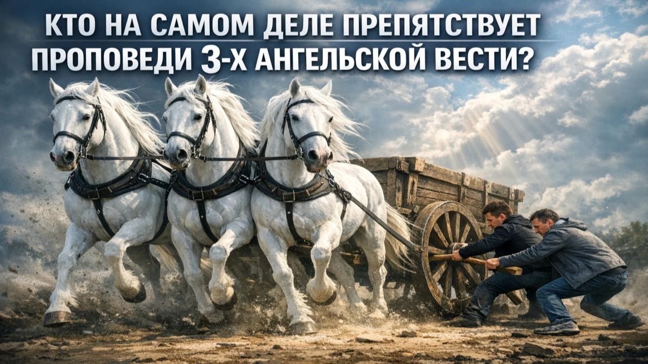 Кто на самом деле препятствует проповеди 3-х ангельской вести? Часть 1.