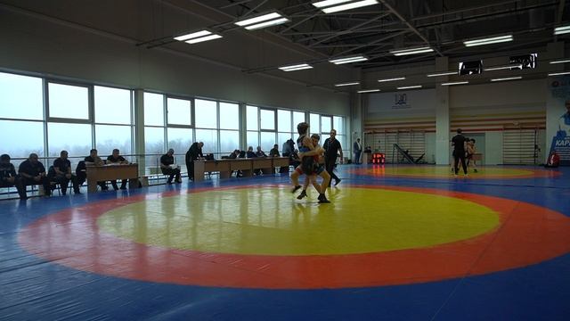 U-16 Первенство края. 75 кг. Борьба за бронзу. Курников Герман(Армавир)-Москаленко Никита(Геленджик)