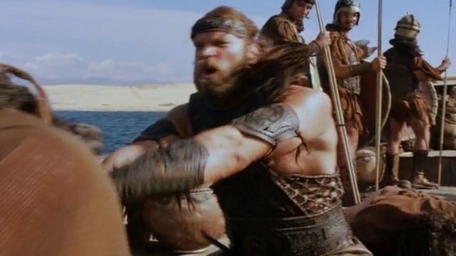 Троя.Высадка Ахиллеса и Мирмидонцев на берег Трои