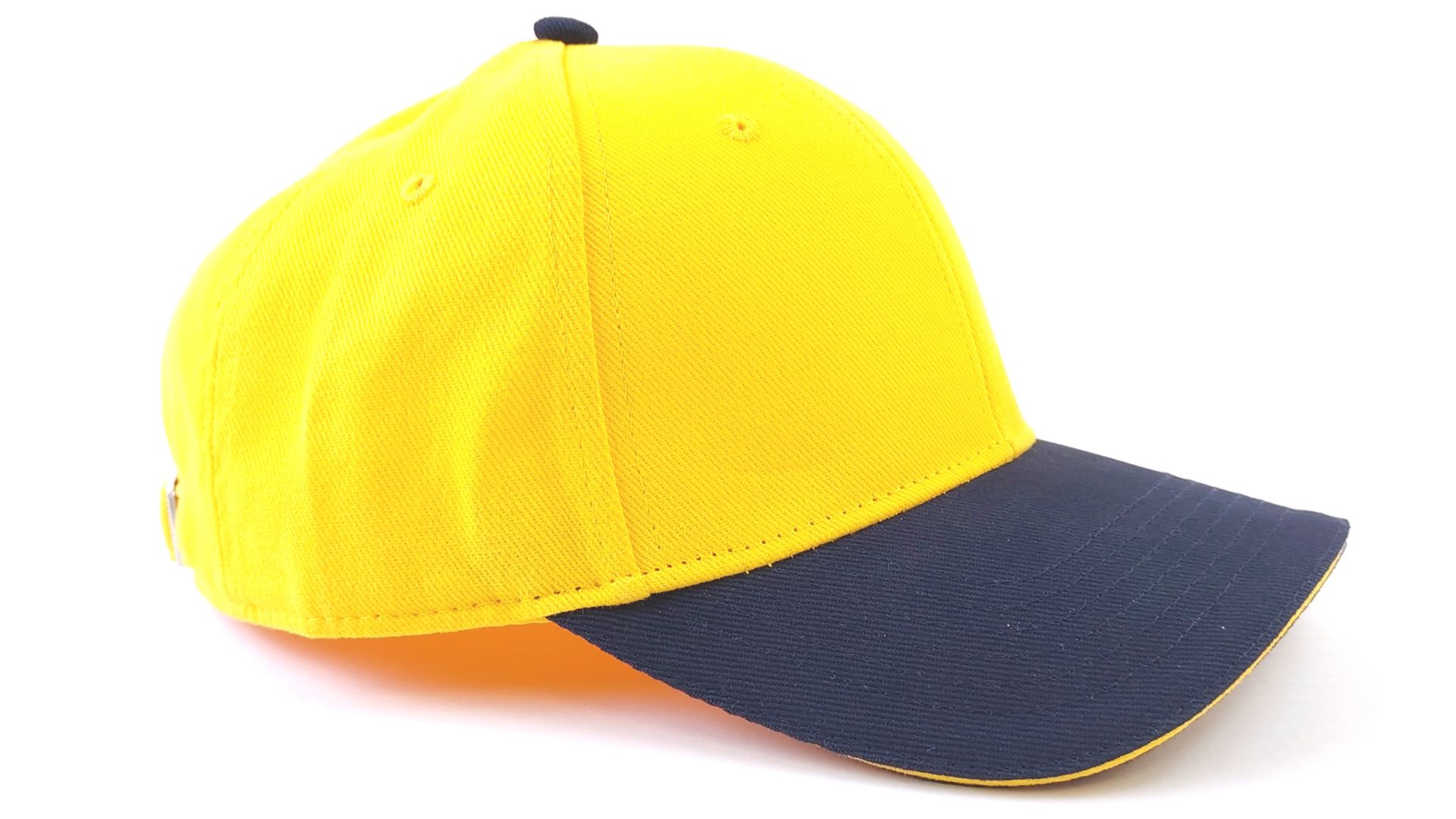 Бейсболка Atlantis LIBERTY SANDWICH желтая с темно-синим