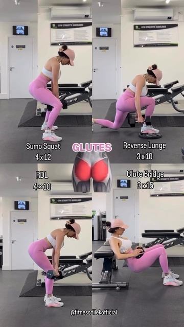 Упражнения ягодицы гантели _47