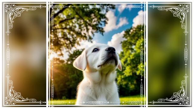 Песня«За что?». История щенка. Собаки. Стихи, изображения, монтаж Кодяшкиной Надежды. Исполнение ИИ