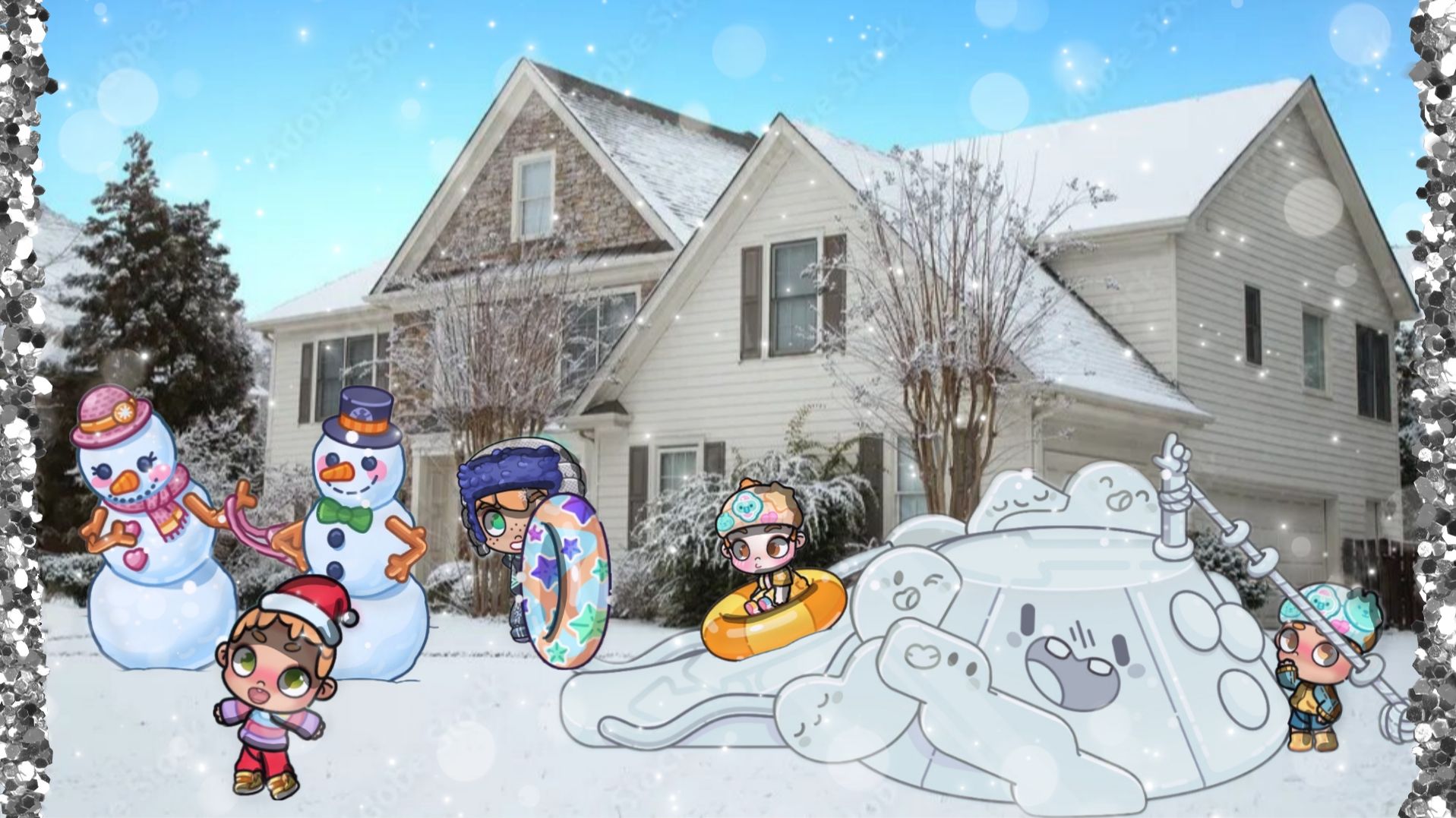 На Христово Рождество💓👼🏼 к Новичковым🎄 приехали родственники 😆. В описание 🤗