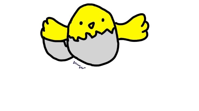 анимация с цыплёнком 🐣