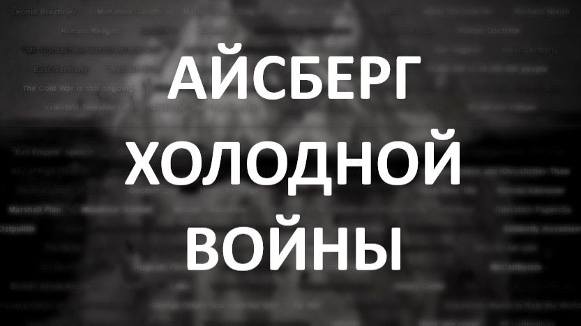АЙСБЕРГ Холодной войны Часть 1 | Берлинская стена, Карибский кризис, Теория Домино