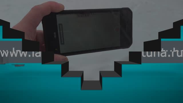 Первый полёт Blackview Fort 2 ... снято на видео при морозе и снегопаде