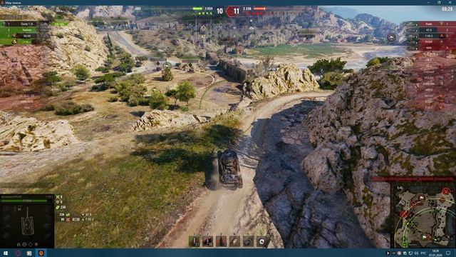 Провинция. Лёгкий танк Т-50-2. Уровень 6. Давно не играл)))