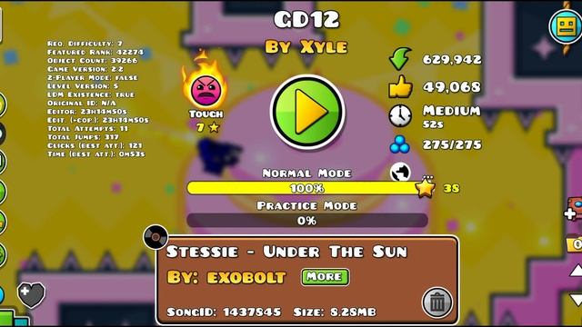 GD12 by xyle | geometry dash daily level| The DeadUnLocked GD