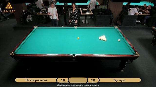 Не спортсмены VS Где луза?