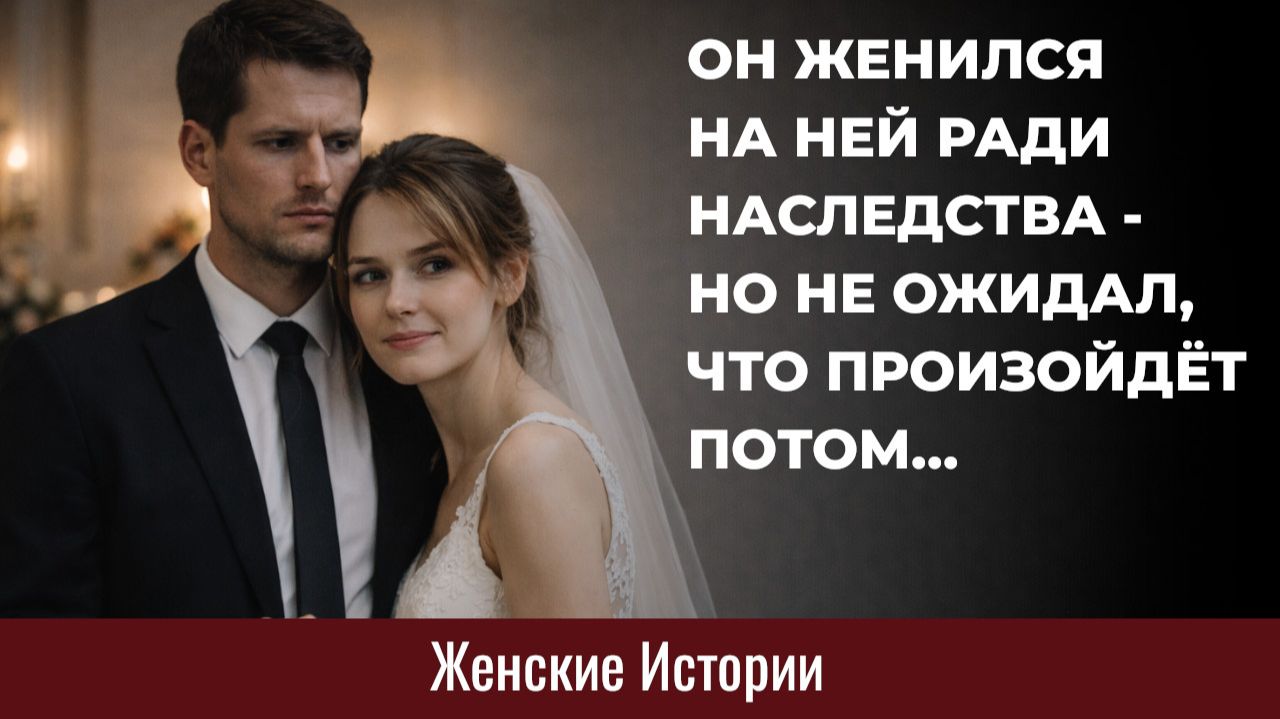 Истории из жизни. Он женился на ней ради наследства Жизненные истории, Аудиорассказы