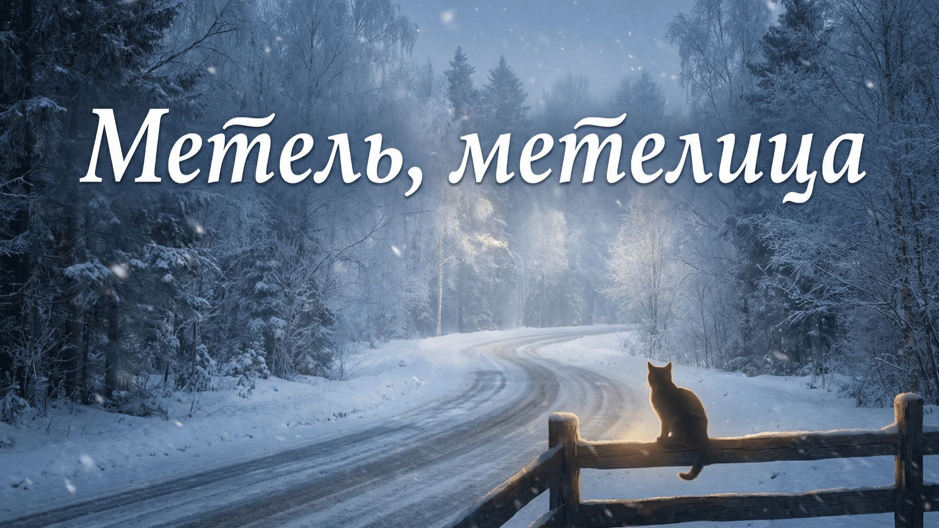 Метель, метелица. AVI & SUNO AI.#ai #RussianFolk #SnowForest #WinterBallad #ЭмоциональнаяПесня #Зима
