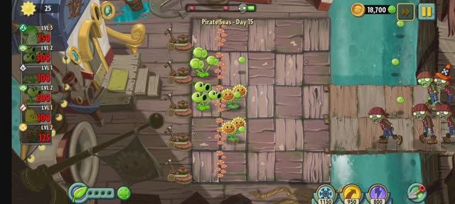 Растения против Зомби сложный уровень