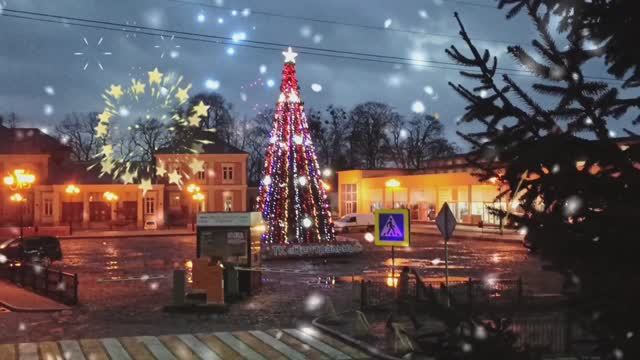 Новогодний г.Черняховск декабрь 2024г.