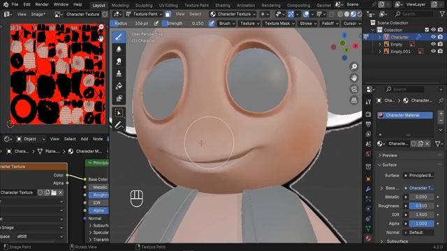 Урок 13. Улучшаем детализацию кожи персонажа