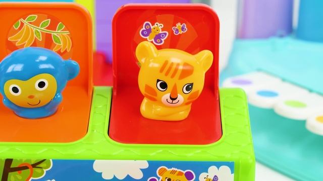 Лучшее развивающее видео для малышей! Учимся играя с игрушками