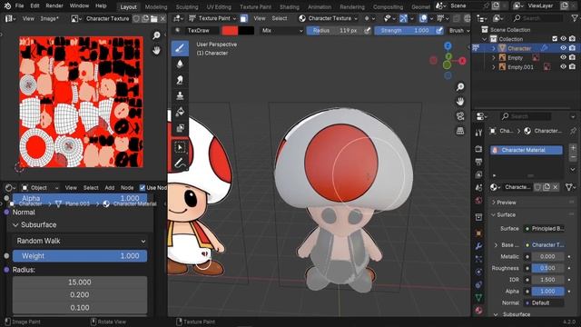 Урок 14. Раскрашиваем шляпу персонажа