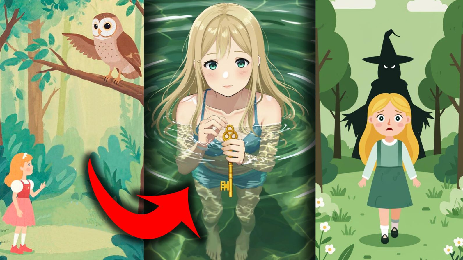 Сказка про Дюймовочку и её путешествие